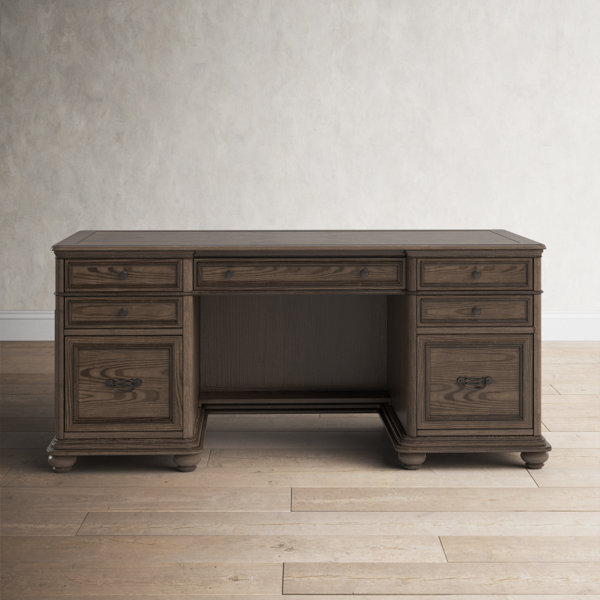 Annetta solid wood executive desk store